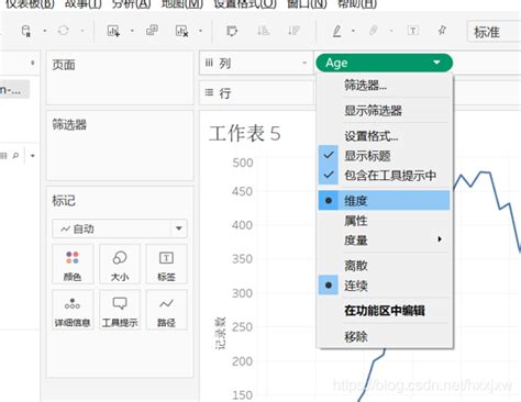 Tableau的用法 Csdn博客
