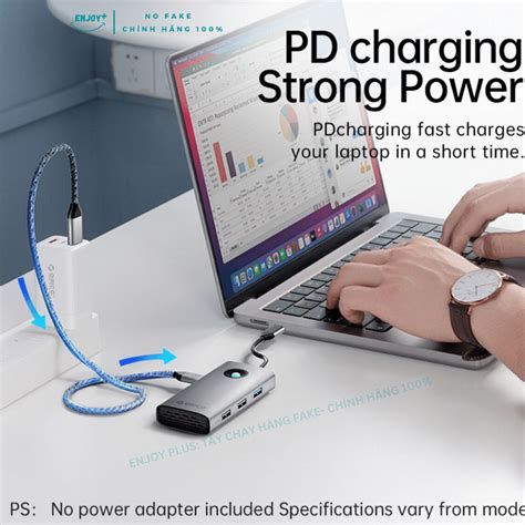 Orico In Type C Hub Most Comprehensive Hub Hdmi K Pd Fast Charging Ss Dex Support