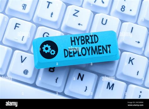 Inspiration Showing Sign Hybrid Deployment Internet Concept A Combination Of Onpremises