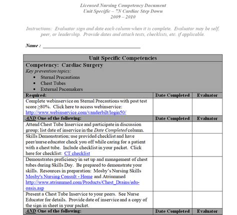 30 Professional Competency Checklist Templates In Word And Pdf Day