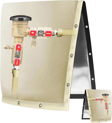 Chzkvoy 2 Way Opening Backflow Preventer Insulation Cover