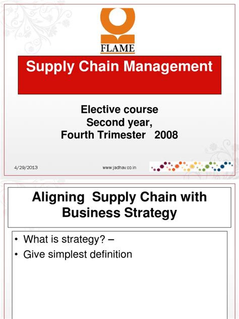 3 Scm Aligning Scm To Business Strategy Pdf Supply Chain Management Strategic Management 3 Scm Aligning Scm To Business Strategy Pdf Supply Chain Management Strategic Management