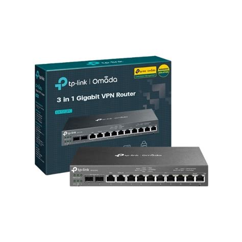 Router Cableado 3 En 1 Tp Link Er7212pc Vpn Gigabit Poe Omada Redes Routers Tp Link