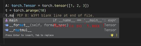 PyTorch Autocomplete In PyCharm Seems Missing A Part Stack Overflow