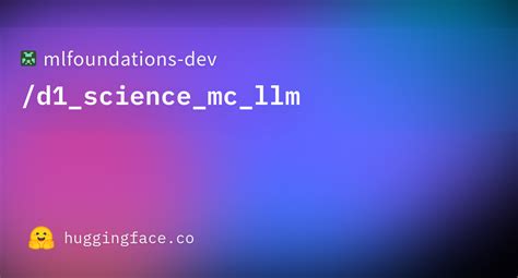 mlfoundations dev d1 science mc llm · datasets at hugging face