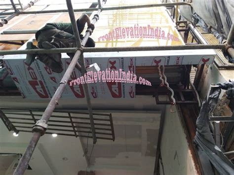 ACP Sheet Cladding Front Elevation Contractor Company In Delhi Noida Gurgaon NCR