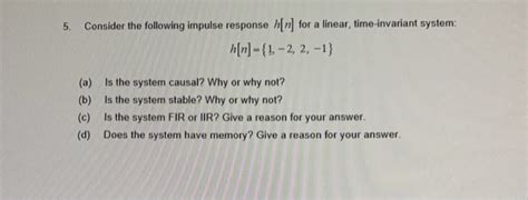 solved 1 suppose the input x t and impulse response ht of