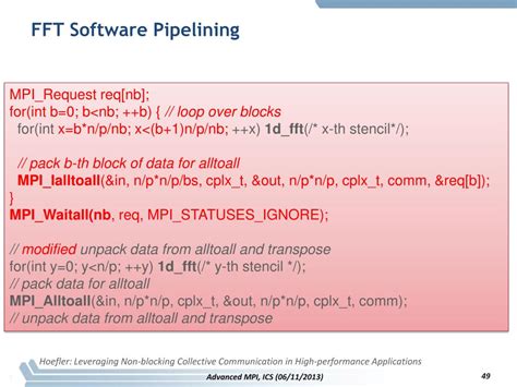 Ppt Advanced Mpi Powerpoint Presentation Free Download Id1541523