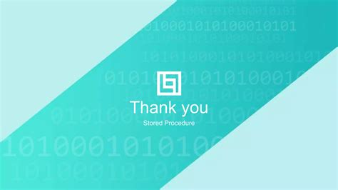 Stored Procedures Ppt