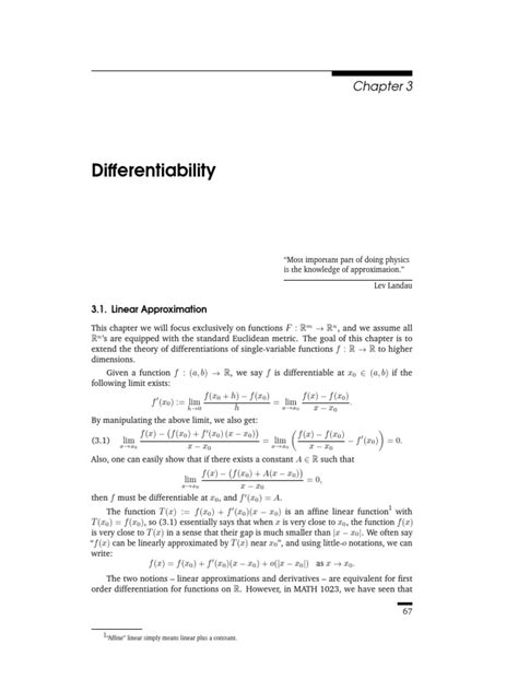 Chapter 3 Annotated 1 Pdf Derivative Function Mathematics