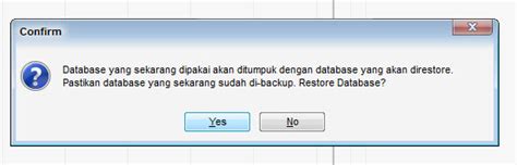 Backup Dan Restore Database ~ Semoga Menjadi Berkah