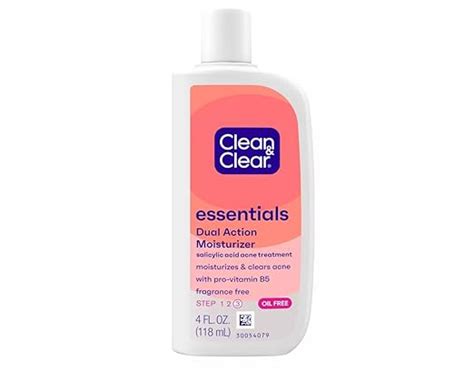 Clean And Clear Essentials Dual Action Facial Moisturizer