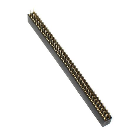 127mm 2×40 Pin Female Double Row Header Strip