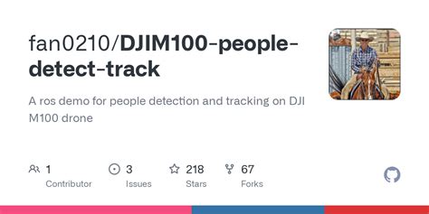 GitHub Fan DJIM People Detect Track A Ros Demo For People Detection And Tracking On