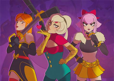 Brawl Stars Girls Behance