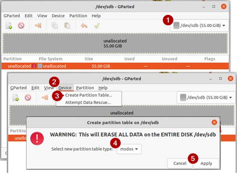 virtualbox の ubuntu 20 04 vm に新しいハードディスクを追加する