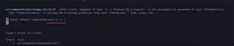 Argument Of Type Promise Is Not Assignable To Parameter Of