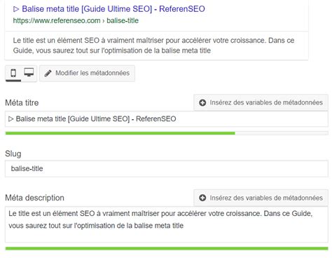 balise meta description referenseo