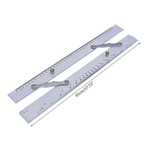 parallel ruler small 450mm marine navigation gps plotter parallel