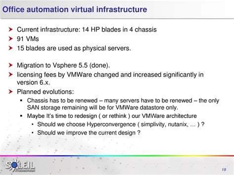 It Infrastructure Evolutions Emmanuel Girard Philippe Pierrot Ppt Download