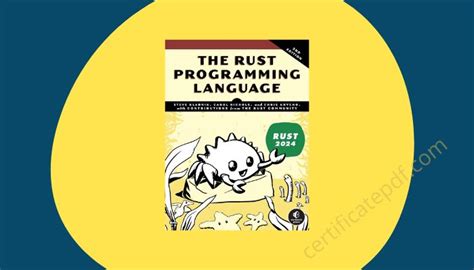 The Rust Programming Language 3rd Edition Pdfepub