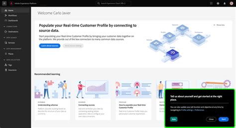 자체 식별 설문 조사를 사용하여 Experience Platform 개인 프로필 구축 Adobe Experience Platform