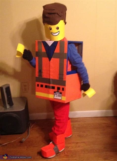 Lego Movie Emmet Diy Halloween Costume Diy Costumes Under