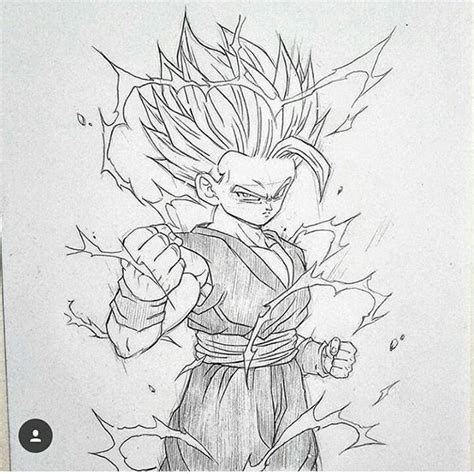 Gohan Sketch At Explore Collection Of Gohan Sketch