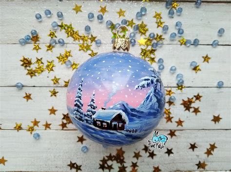Новогодние ёлочные шарики с авторской ручной росписью Handmade Club Фотострана Пост