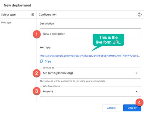 Publish File Upload Form As Web App Digital Inspiration
