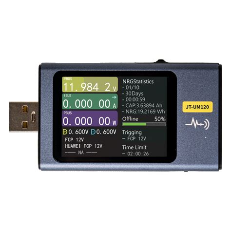 Usb Multimeter Usb Port Voltage Current And Power Meter Joy It
