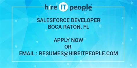 Salesforce Developer Hire It People We Get It Done