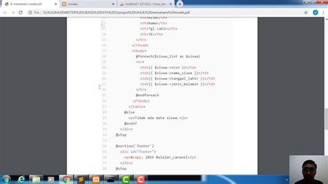 Belajar Laravel Memahami Model Youtube