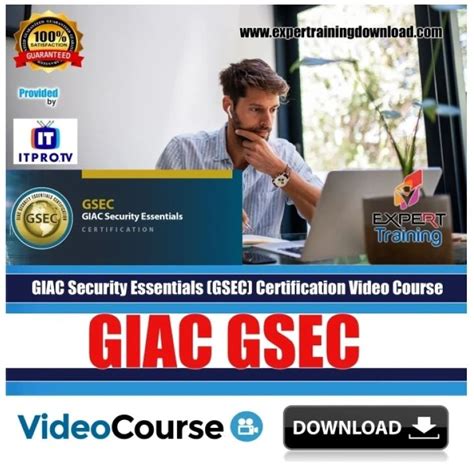 Giac Security Essentials Gsec Complete Course Itprotv Expert Training