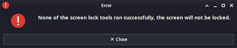 Archlinux Xfce Power Manager Not Running Xflock4 Correctly Stack