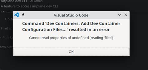 Cant Add Configuration Files · Issue 9102 · Microsoft Vscode Remote Release · Github