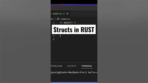Structs In Rust Programming Rust Youtube
