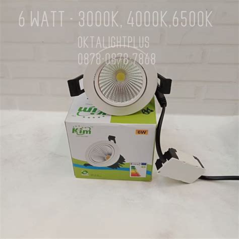 Jual Lampu Sorot Downlight Spotlight Led Watt Cob Shopee Indonesia