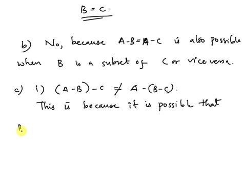 Solved Problem 2 A Closer Look At The Difference Set Operation