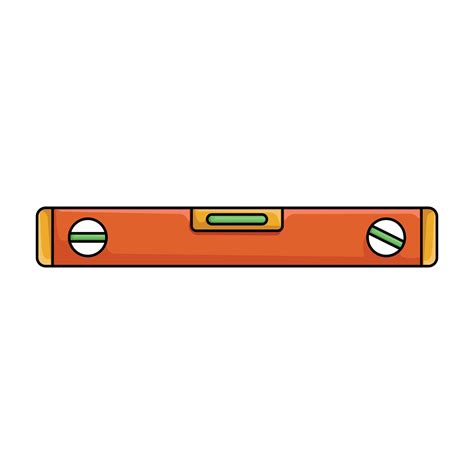 Construction Level Tool Icon Image Vector Illustration Design Orange And Yellow 30805629 Vector