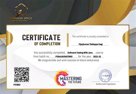 vijay itagi on linkedin softwaretesting java coursecompletion