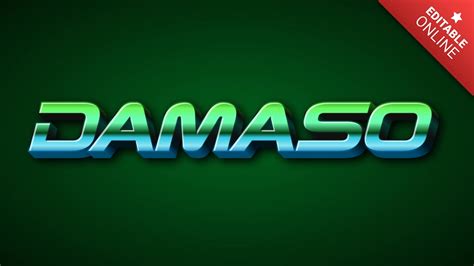 Damaso Science Fiction Text Effect Generator