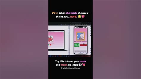 Be My Valentine Website Using Html Css And Js Youtube