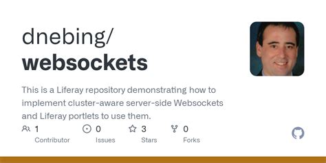GitHub Dnebing Websockets This Is A Liferay Repository Demonstrating How To Implement Cluster