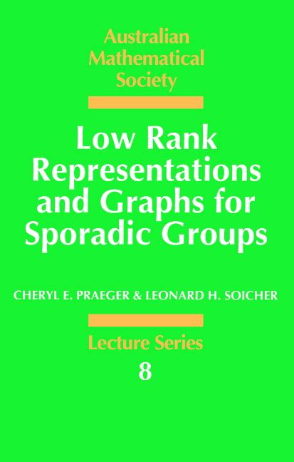 Low Rank Representations And Graphs For Sporadic Groups