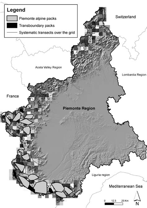 Sampling Grid Cells Of 5 × 5 Km Which Covered The Majority Of The Download Scientific Diagram