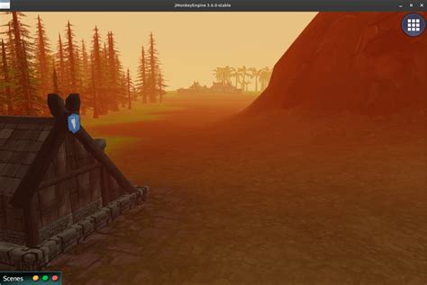 improved gradient fog shader and fixed an annoying aliasing effect on