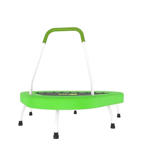 Батут детский с ручкой WCG Frog мини-батут без сетки комнатный для ...