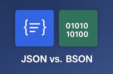 Json Vs Bson To String Or To Binary This Is The By Tihomir