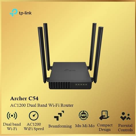 Jual Tp Link Archer C54 AC1200 Dual Band Wi Fi Router TpLink Archer C 54 Shopee Indonesia